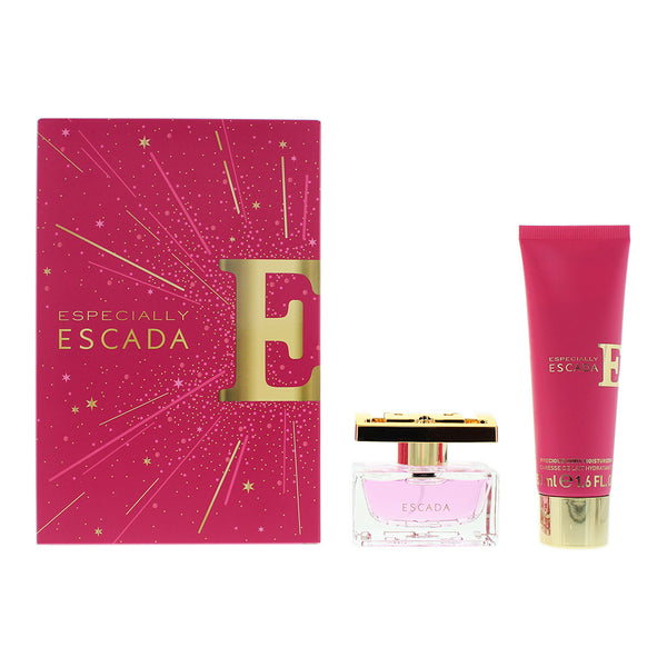 Escada Especially 2 Piece Gift Set: Eau de Parfum 30ml - Body Lotion 5