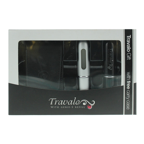 Travalo 3 Piece Gift Set: 2 x Refillable Perfume Spray Bottles - Pouch